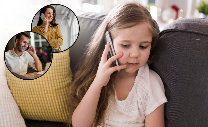 Parent séparé et appel téléphonique : que prévoit la loi